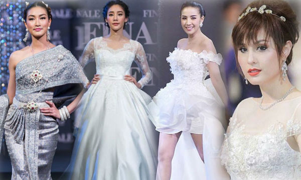 តារាស្រីថៃល្បីៗ ពិតជាស្រស់ស្អាតប្លែក ពេលគ្រង ឈុតកូនក្រមុំបែបនេះ - Khmerload