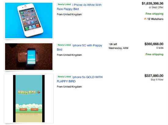 iPhone 5S មានហ្គេម Flappy Bird ដាក់លក់ក្នុង eBay ៩៩,៩០០ដុល្លារ មិនគួរឲ្យជឿ! - Khmerload